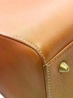 Dior Lady Cannage Tote Bag - Brown
