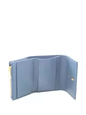 Dior 2020s Cannage Trifold Wallet - Blue
