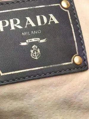 Prada Soft Calf Leather Tote Bag