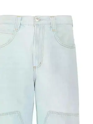 AGOLDE Ilaria Pieced Panelled Jeans - Blue