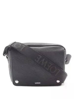 Loewe Pebble Messenger Bag - Black