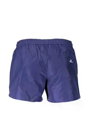 Karl Lagerfeld Logo-print Drawstring Swim Shorts