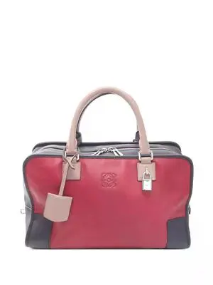 Loewe Amazona 36 Leather Handbag - Red