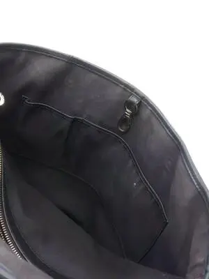 BVLGARI 2000s Collezioni Leather Tote Bag