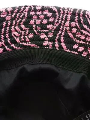Prada Enamel Triangle Logo Bucket Hat
