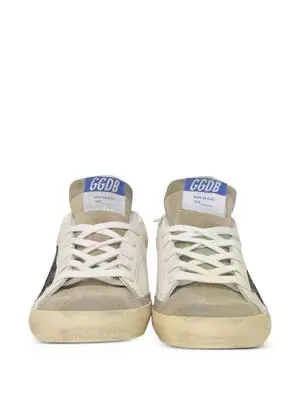 GOLDEN GOOSE Super-star Glitter Star Sneakers - White