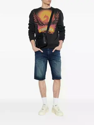 DIESEL® D-krooley-short-bw Denim Shorts