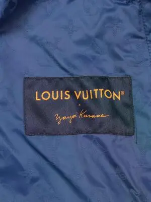 LOUIS VUITTON Monogram Embroidered Windbreaker - Blue