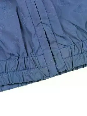 LOUIS VUITTON Monogram Embroidered Windbreaker - Blue