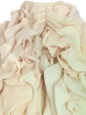 MAISON MARGIELA Ruffled Sleeveless Blouse