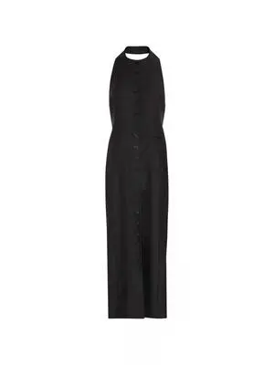 HEIRLOME Halterneck Button-down Dress