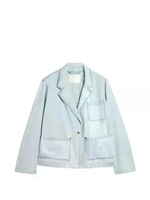 Momoni Bleach-wash Denim Jacket