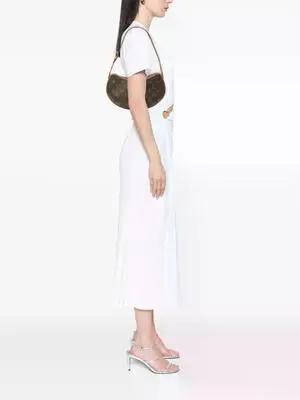 LOUIS VUITTON Monogram Croissant Pm Hobo Bag - Brown