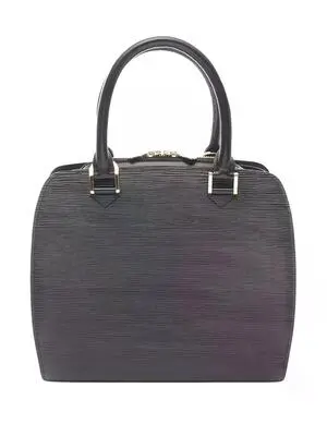 LOUIS VUITTON Epi Pont Neuf Pm Handbag - Black