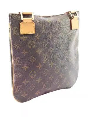 LOUIS VUITTON Monogram Bosphore Pochette Crossbody Bag - Brown