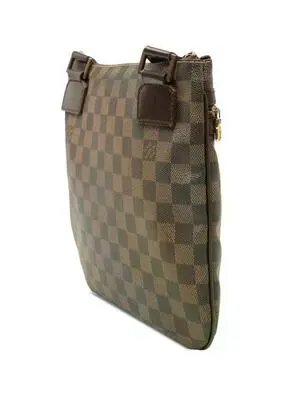 LOUIS VUITTON Damier Ebene Bosphore Pochette Crossbody Bag - Brown