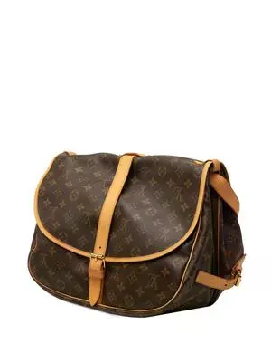 LOUIS VUITTON Monogram Saumur 35 Crossbody Bag