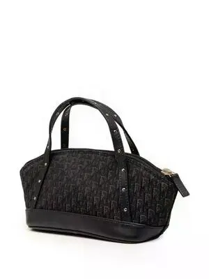 Dior 2003 Mini Diorissimo Trotter Canvas Street Chic Handbag