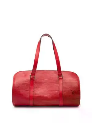 LOUIS VUITTON Epi Soufflot Handbag - Red