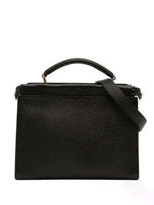 Fendi Selleria Peekaboo Satchel - Black