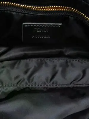 Fendi Nylon Convertible Baguette Satchel