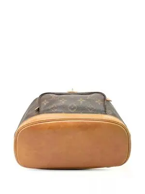 LOUIS VUITTON Monogram Montsouris Mm Backpack - Brown