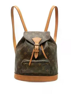 LOUIS VUITTON Monogram Montsouris Mm Backpack