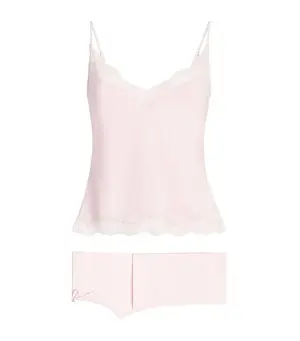 SKIMS Sleep Cami Pyjama Set - Pink