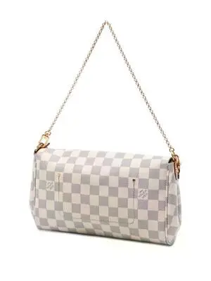 LOUIS VUITTON Damier Azur Favorite Mm Satchel