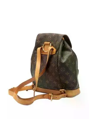 LOUIS VUITTON Monogram Montsouris Pm Backpack - Brown