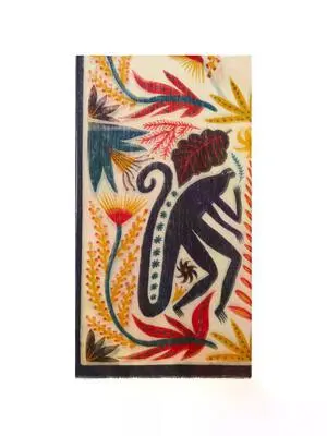 Etro Printed Frayed Scarf - Neutrals