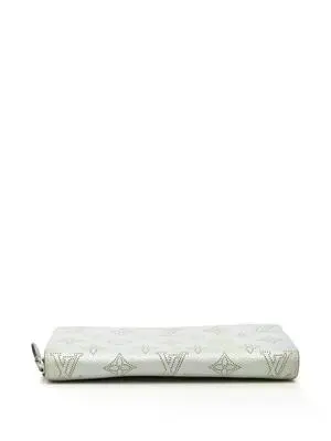 LOUIS VUITTON 2021-2026 Monogram Mahina Zippy Wallet Long Wallets - Grey