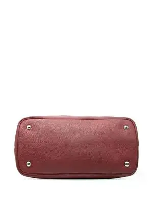 Prada Vitello Daino Open Convertible Tote Satchel