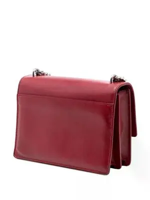 Saint Laurent Monogram Sunset Crossbody Bag - Red