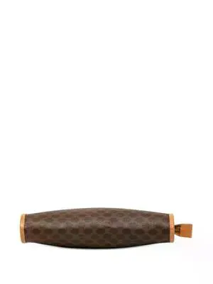Celine Macadam Coated Canvas Clutch Bag