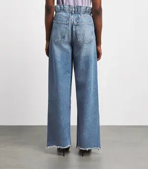 AGOLDE Lyonne Wide-leg Jeans - Blue