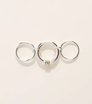 SPINELLI KILCOLLIN Mixed Metal Gemini Ring