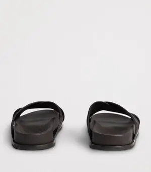 Brioni Suede Crossover Slides