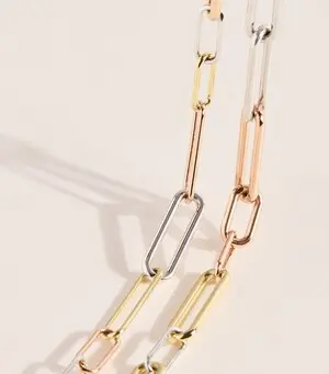 SPINELLI KILCOLLIN Mixed Metal Link Necklace