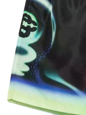 Casablanca Graphic-print Swim Shorts