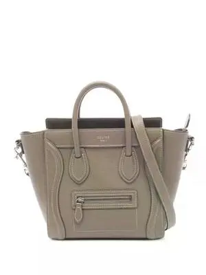 Celine Luggage" Nano Handbag - Grey