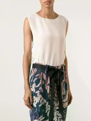 LANVIN Draped Sleeveless Top
