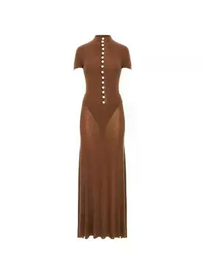 MANURI Embellished Cut-out Maxi Dress