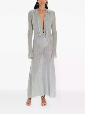 MANURI Suki Moon Maxi Dress - Grey