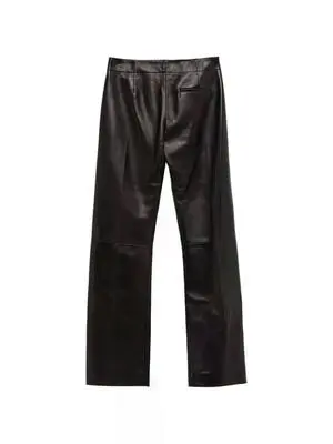 Khaite Mita Leather Trousers
