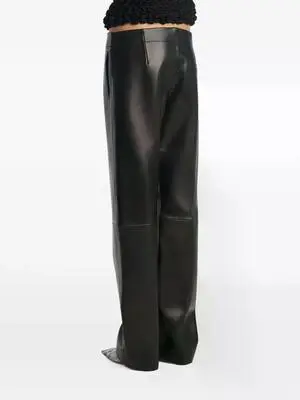 Khaite Mita Leather Trousers