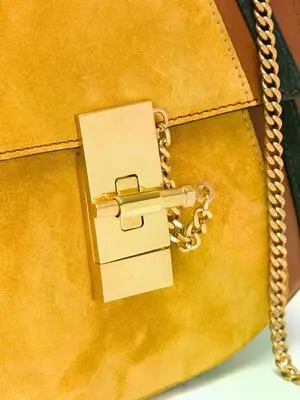 Chloé Patchwork Drew Shoulder Bag