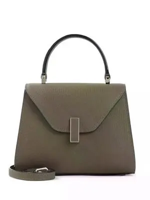 VALEXTRA Mini Iside Leather Satchel Bag - Green