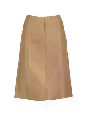 Alberta Ferretti Suit With Contrast Stitching