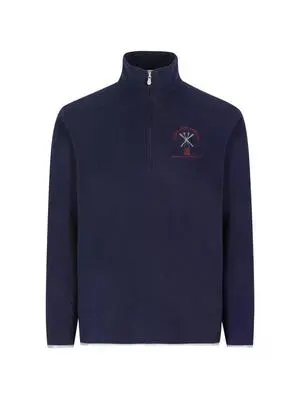 Brunello Cucinelli Quarter-zip Sweater - Blue